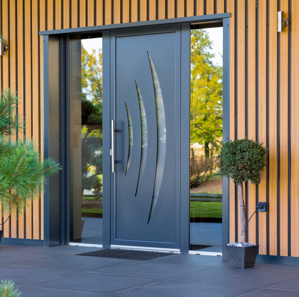 Les portes aluminium - Pasquet menuiseries
